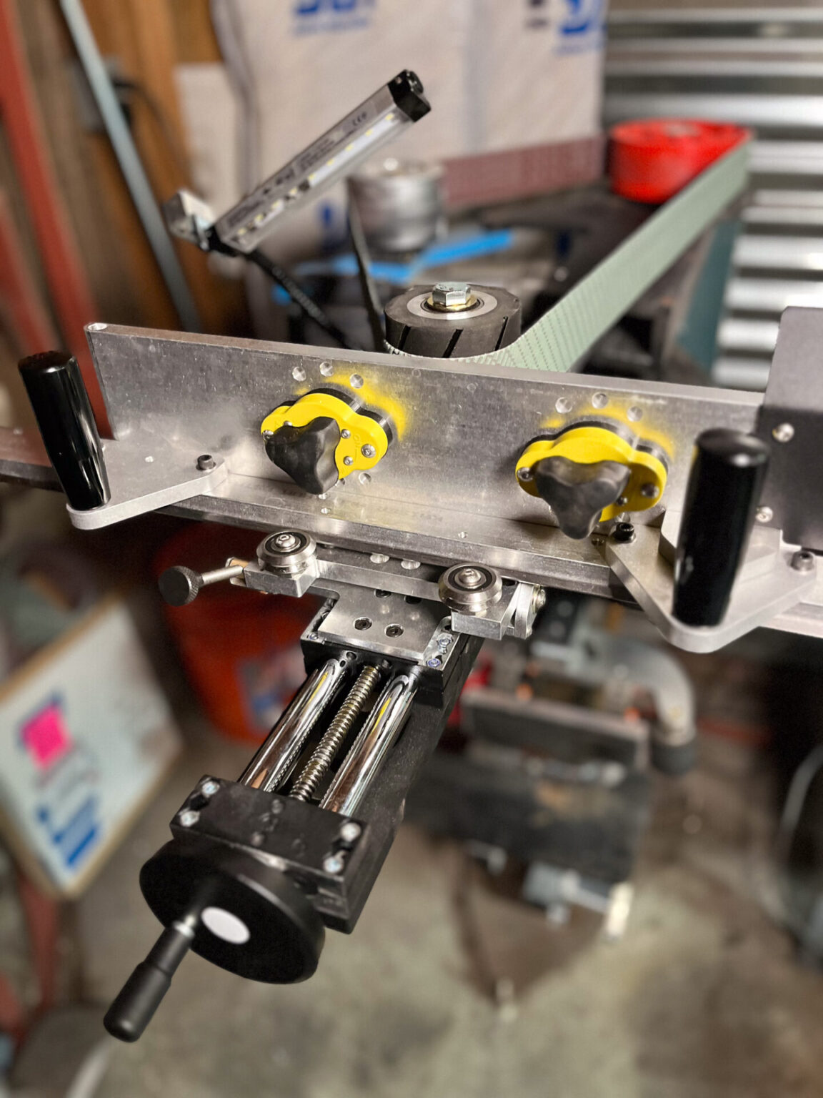 Surface grinder attachment for knife grinding equipment and tools